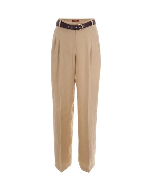 Max Mara Linen Mini Trousers