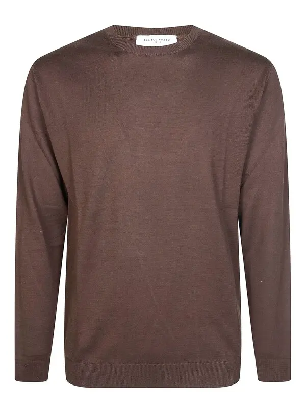 DANIELE FIESOLI Cotton Crew Neck Sweater