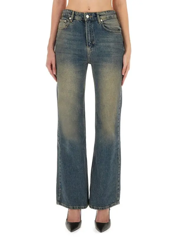 Moschino Flare Fit Jeans - Denim