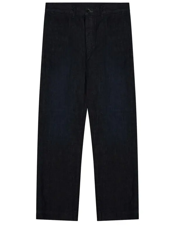 NINE:INTHE:MORNING Straight Leg Trousers - Blue
