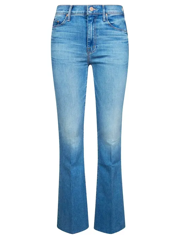 MOTHER Frayed Bootcut Jeans For