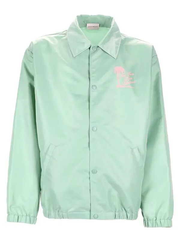Drole De Monsieur Nylon Snap-front Coach Jacket
