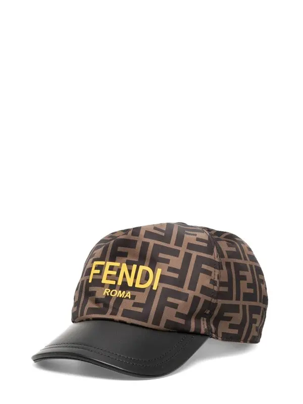 Fendi Zucca Print Baseball Cap