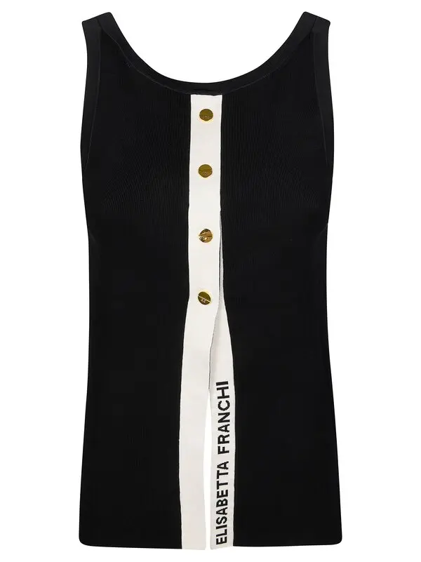 Elisabetta Franchi Top Tricot