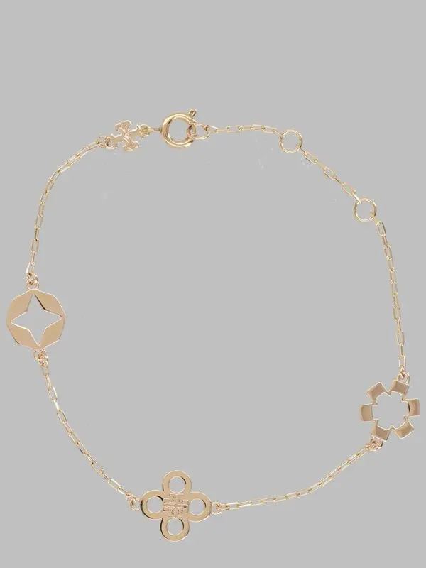Tory Burch Charm Link Bracelet - Gold