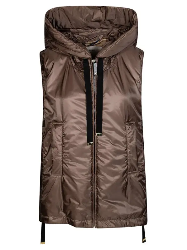 CUBE MAX MARA Maxi Sleeveless Puffer Vest