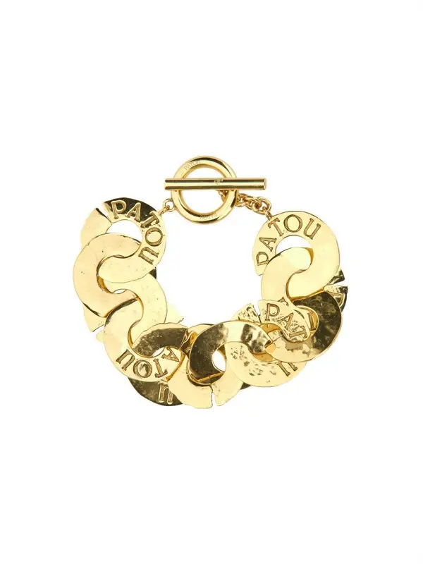 PATOU Coin Bracelet In -plated Brass - Gold