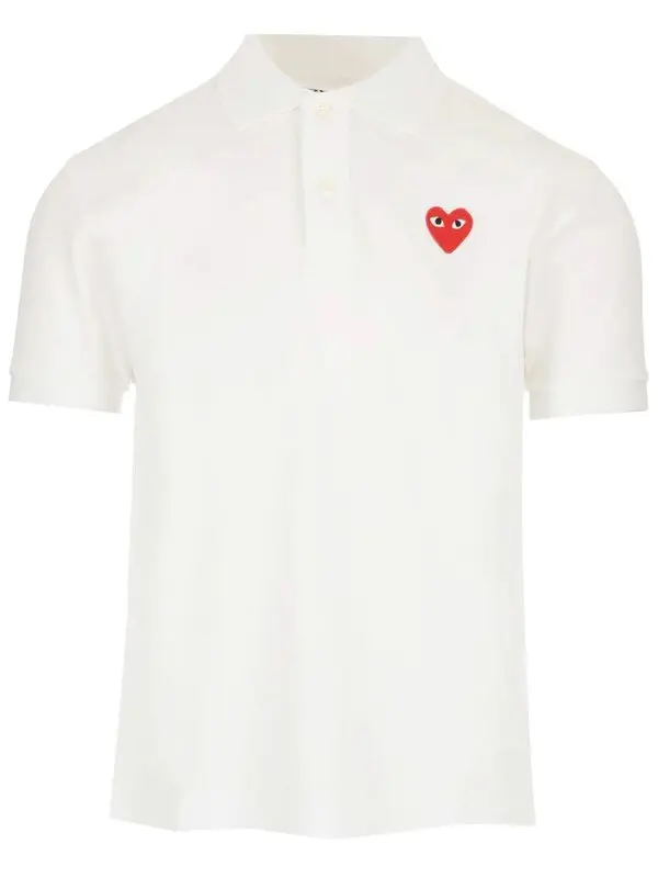 Play Comme Des Garcon Emblem Graphic Tee For Ss25