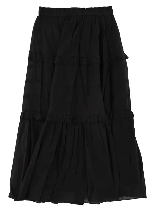 MARANT ETOILE Tiered Maxi Skirt