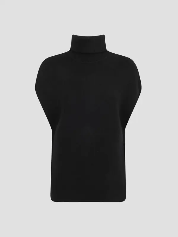 TOTEME Double-knit Caplet - Black