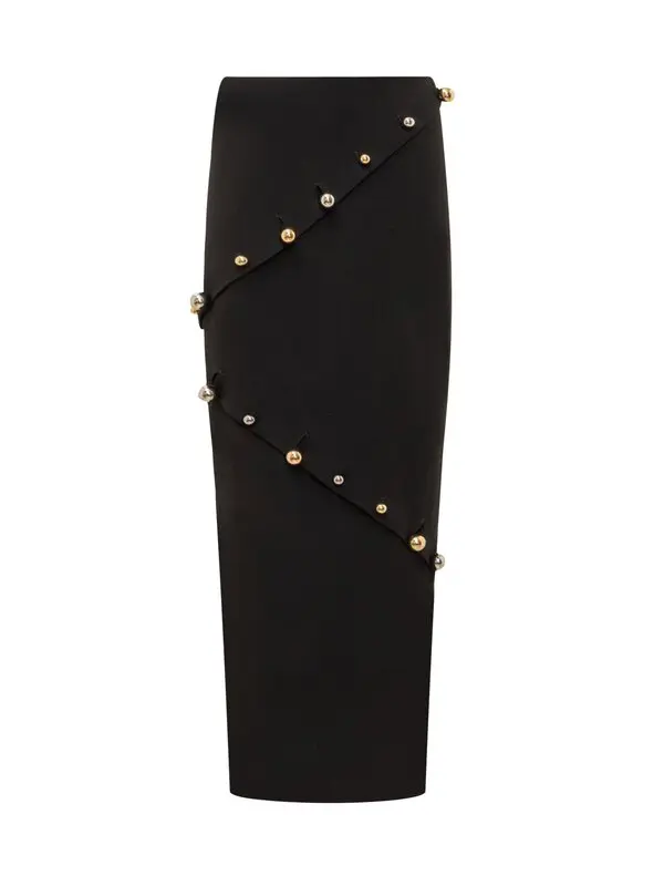 AWAKE MODE Button Detailed Mini Skirt