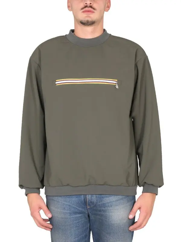 K-WAY Zip-pocket Sweatshirt