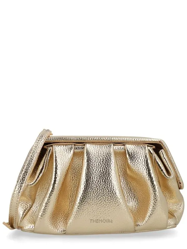 THEMOIRE Bottalato Laminato Clutch - Gold