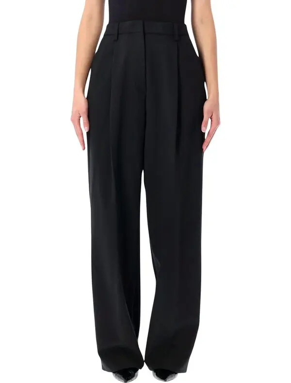 THE LATEST High-rise Wide-leg Trousers Size
