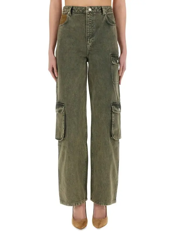 Moschino Cargo Jeans - Military Green