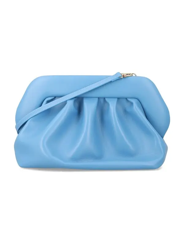 THE MOIRÈ Sculptural Mini Vegan Clutch With Magnetic Closure