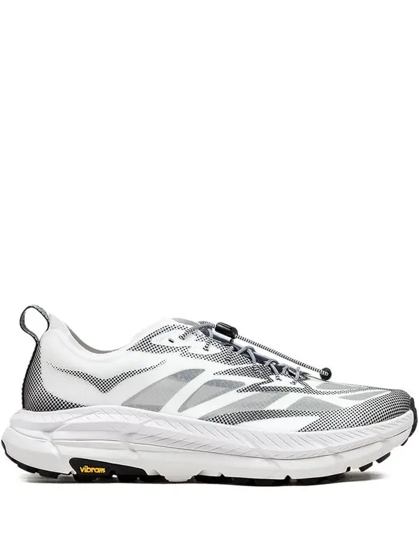 Hoka One One Lightweight Translucent Ripstop Tactile Sneakers - White