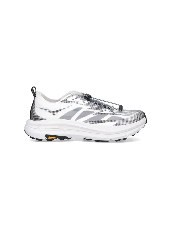 Hoka One One Lightweight Translucent Ripstop Tactile Sneakers - White