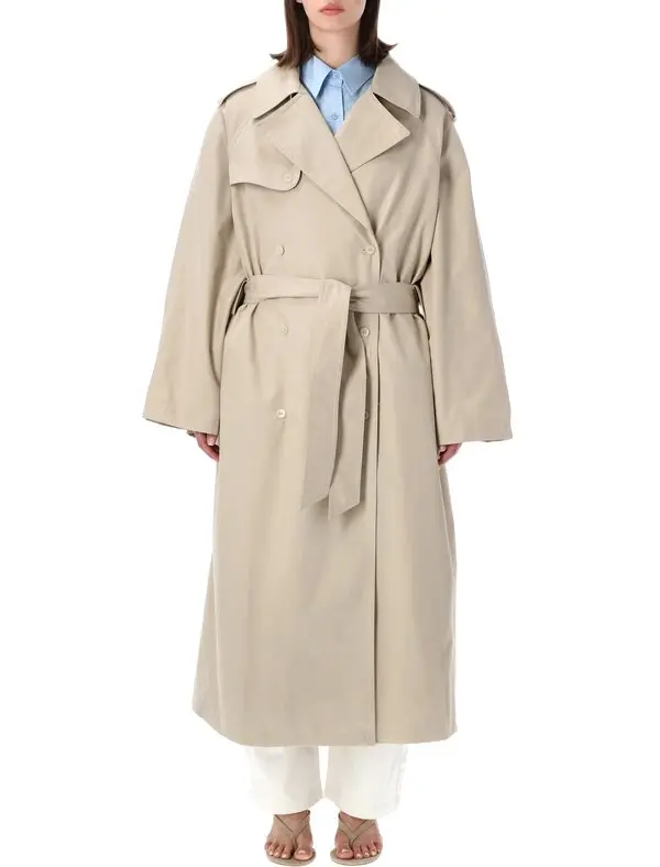 THE FRANKIE SHOP Oversized Trench Jacket