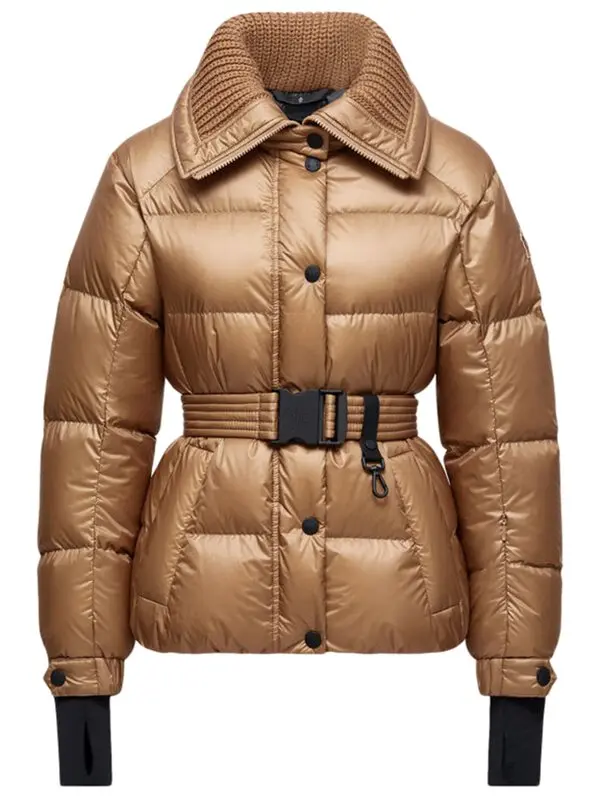 Moncler Technical Skiing And Snowboarding Coat With Removable Hood Size