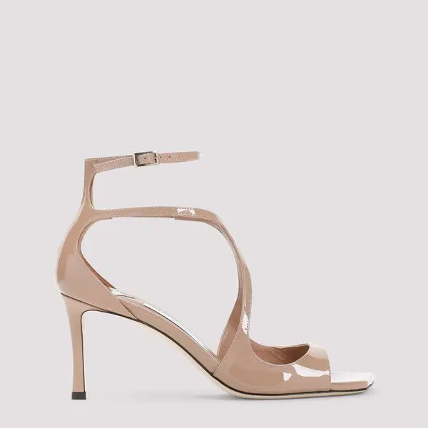 JIMMY CHOO Elegant 75mm Heeled Sandals - Nude & Neutrals