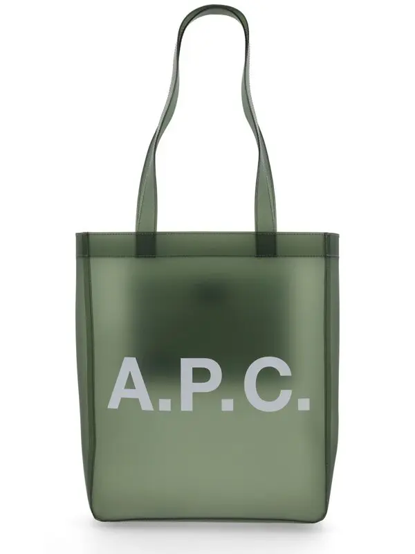 A.p.c. Lou Tote Bag - Green