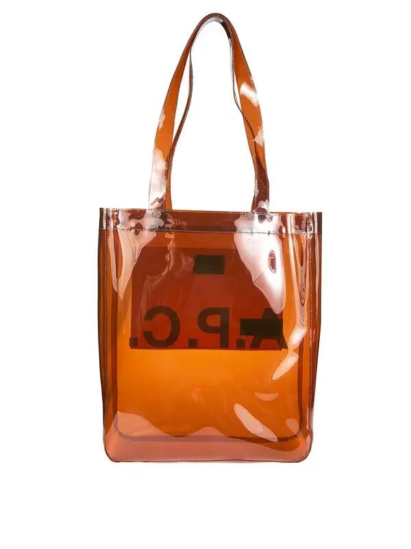 A.p.c. Lou Tote Bag - Marrone