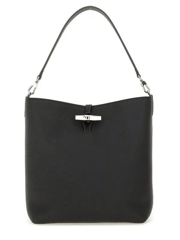 Longchamp Mini Hobo Handbag - Black