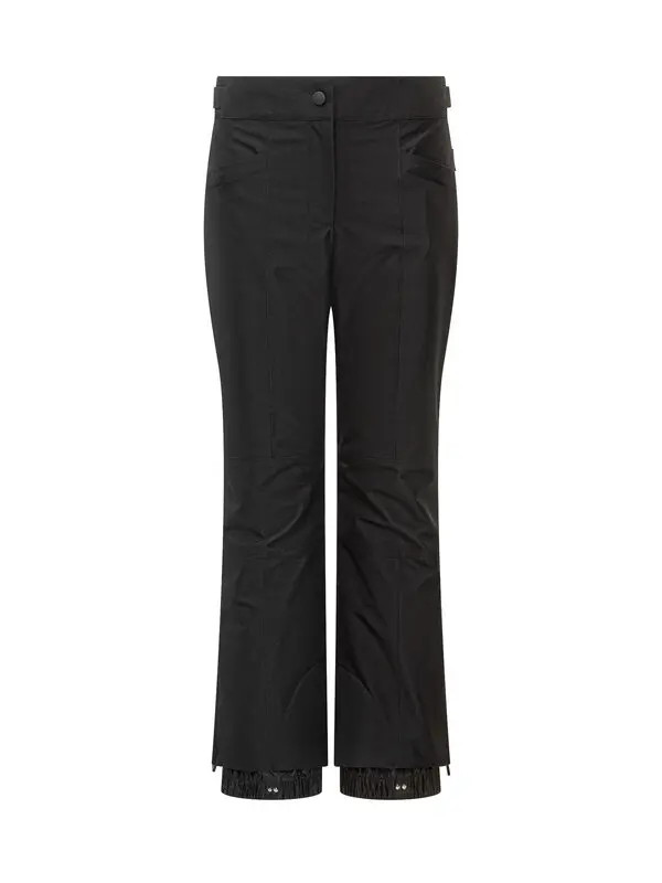 Moncler Sleek Outdoor Trousers For Winter - Nero