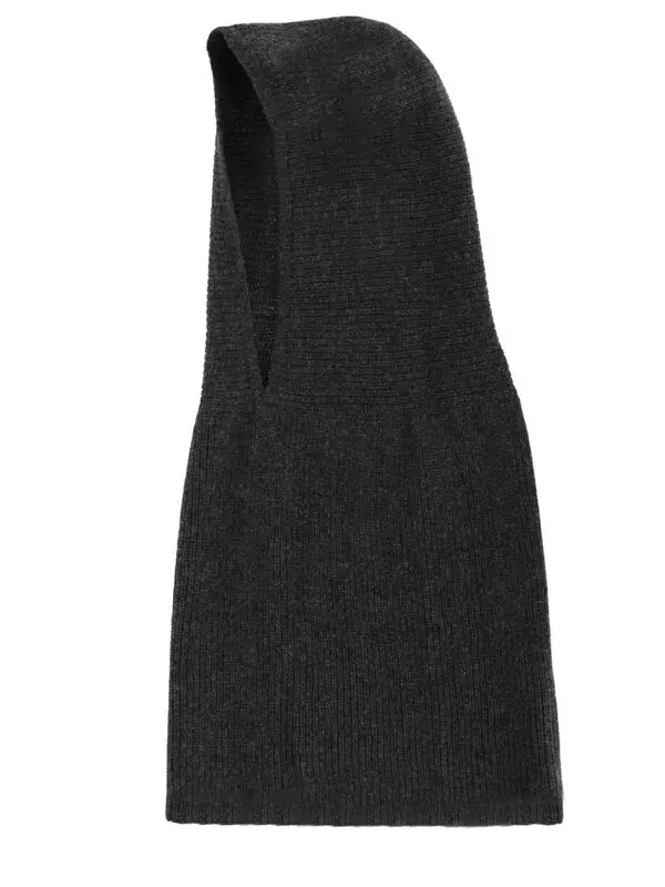 ALYSI Merino Wool Hooded Knit Vest