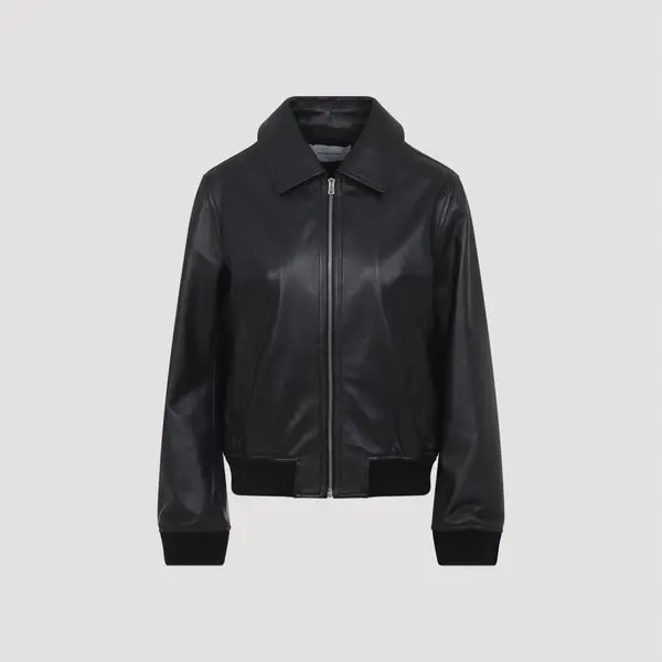 YVES SALOMON Elegant Lamb Skin Jacket For