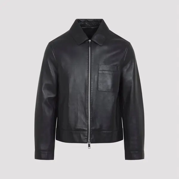 YVES SALOMON Lamb Leather Jacket