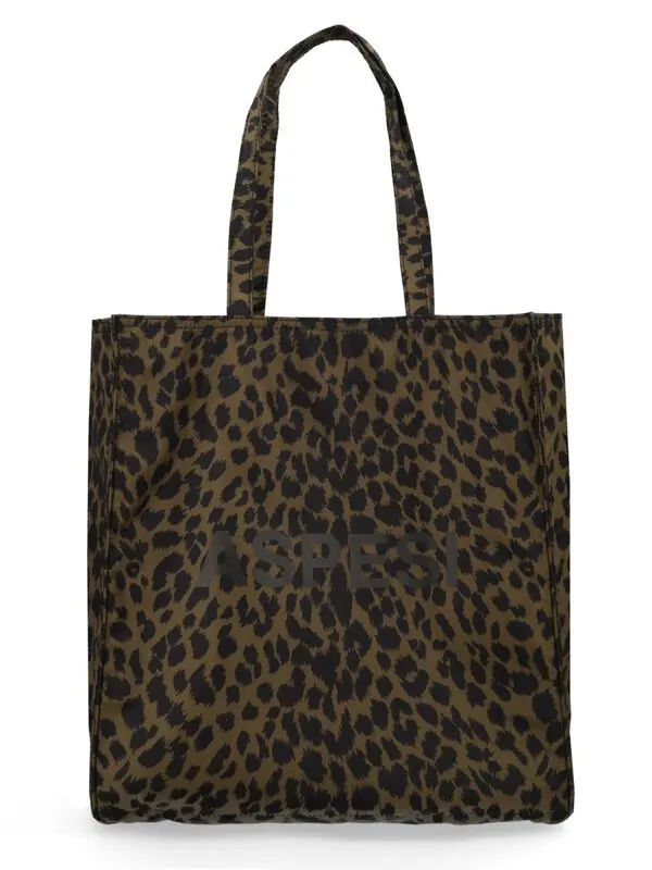 Aspesi Animal Print Mini Handbag For