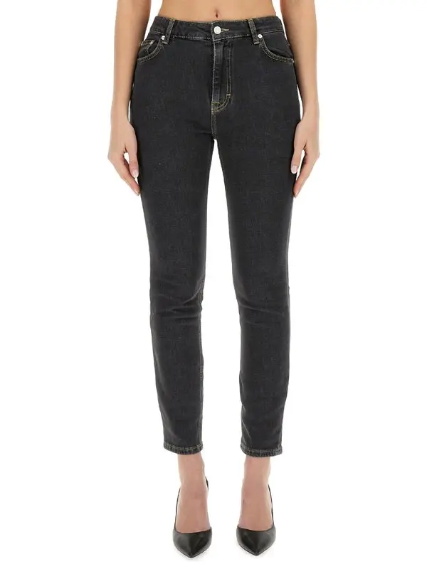 Moschino Skinny Fit Jeans - Black