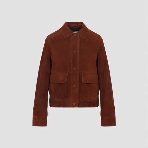 YVES SALOMON Luxe Lambskin Jacket - Nude & Neutrals