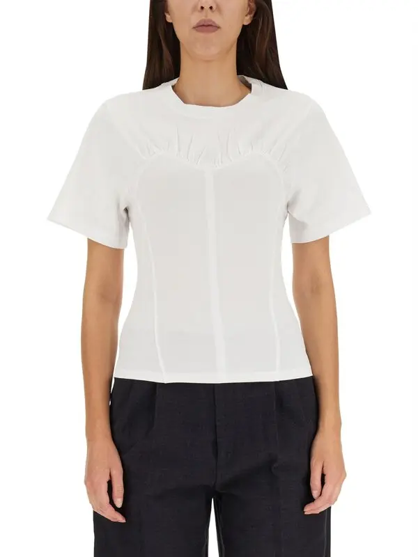 Isabel Marant Étoile Trompe-l'oeil Bustier Effect T-shirt - White