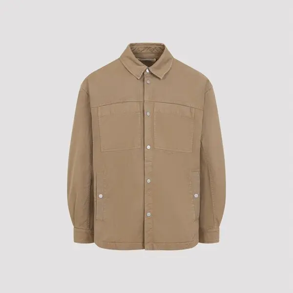 MORDECAI Flap Pocket Stripe Back Shirt