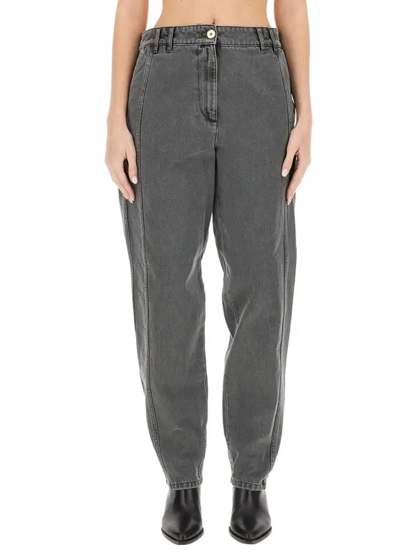 PATOU Regular Fit Cargo Pants - Grey