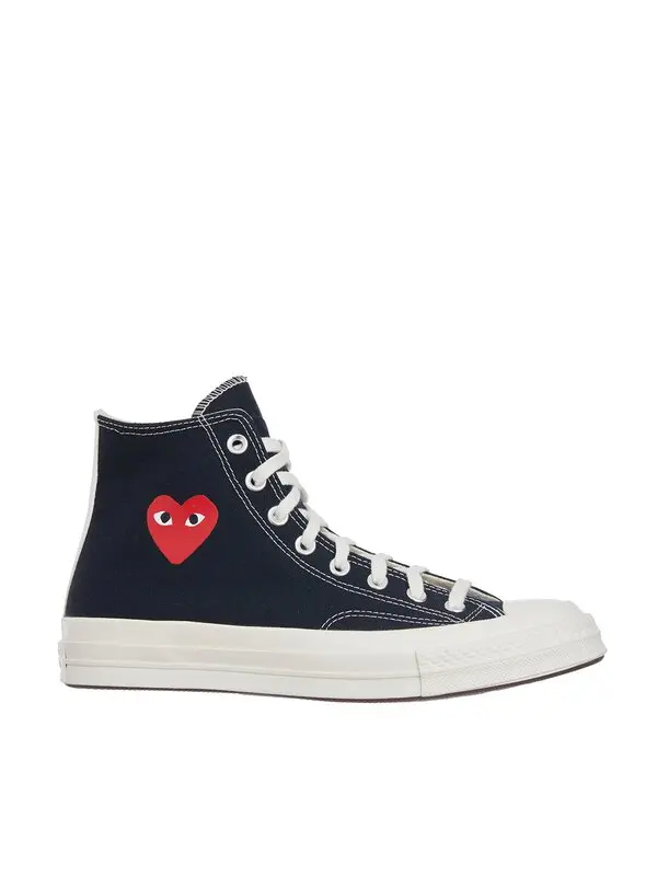 Play Comme Des Garcon Mini Hi Top Sneakers For
