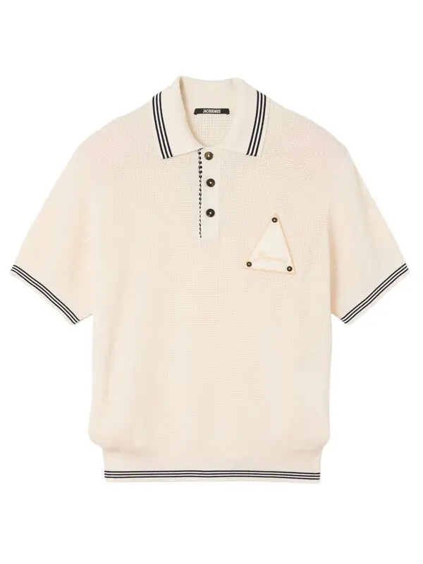 Jacquemus Sailboat Badge Polo Shirt For