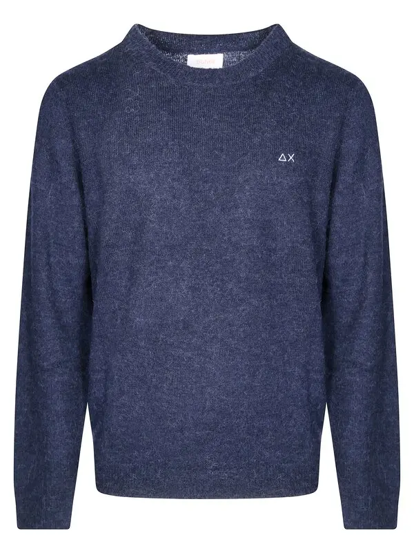 SUN 68 Alpaca Crew Neck Sweater