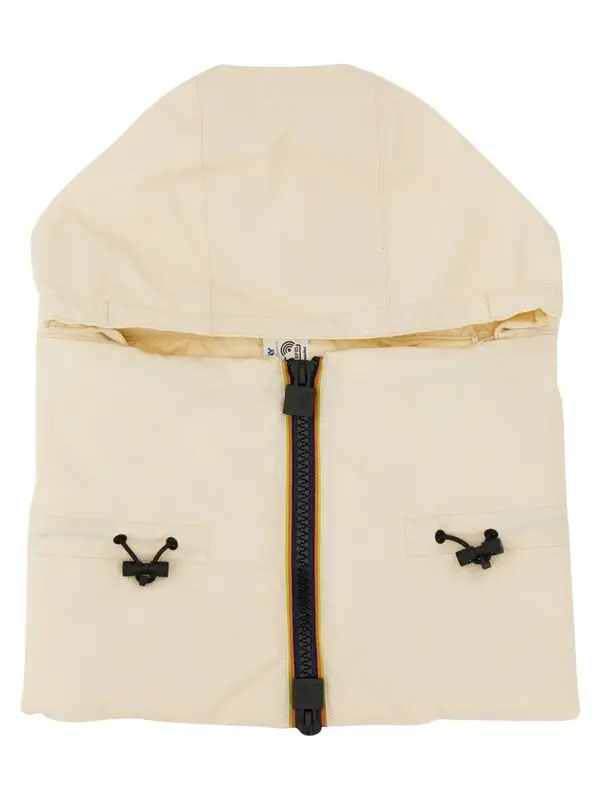 K-WAY Hooded Neck Warmer - Powder