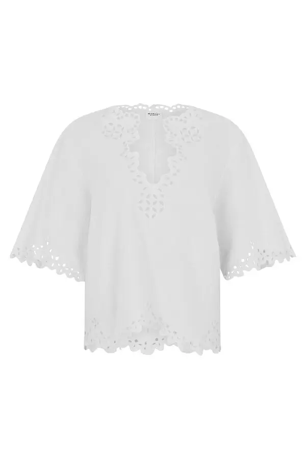 Isabel Marant Étoile Marant Shana Laser-cut Top