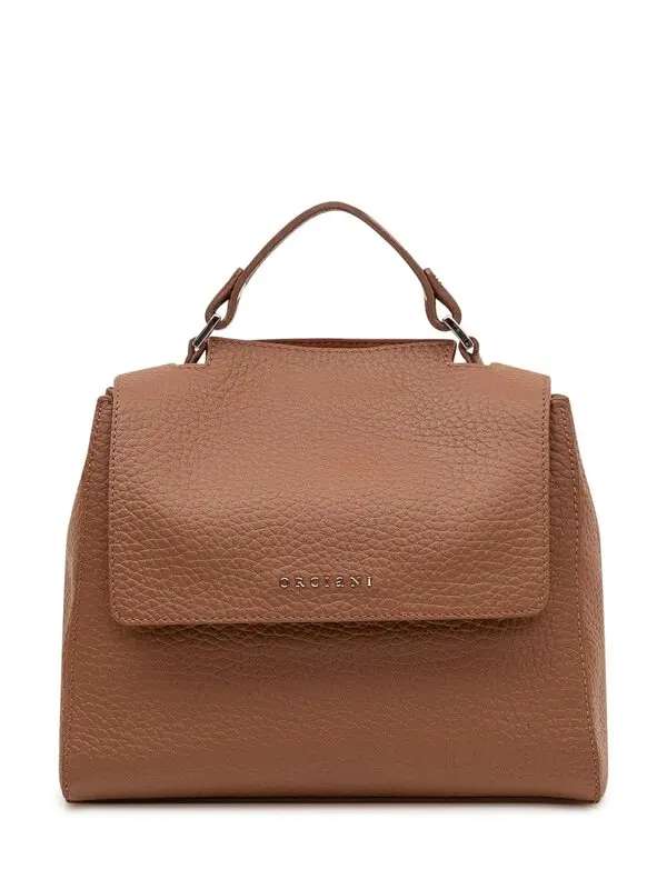 Orciani Mini Soft Handbag With Artistic Design