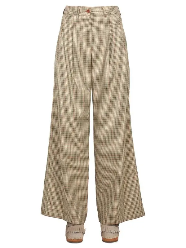 MAISON JEJIA Pied-de-poule Trousers