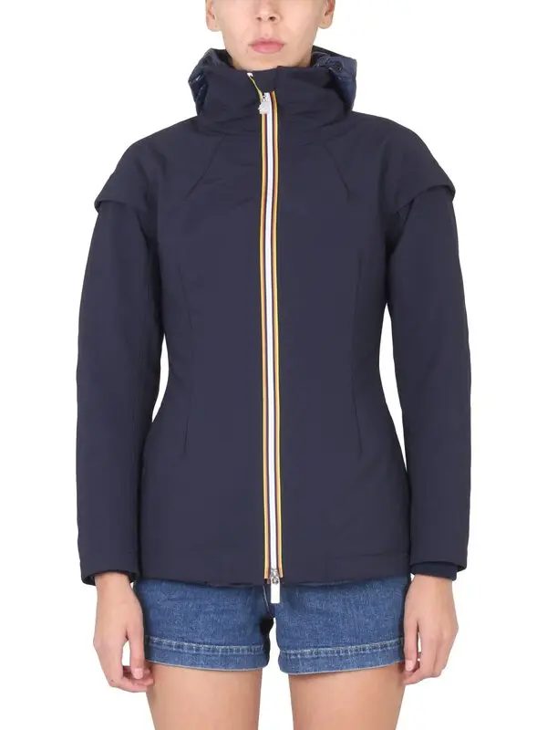 K-WAY Zip-up Lightweight Hooded Jacket