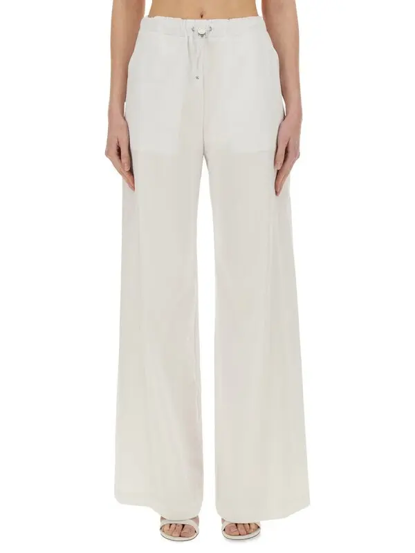 Moschino Wide Leg Pants - White