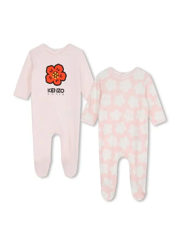 Kenzo Mini Pijama Set For Little Ones - Multicolour