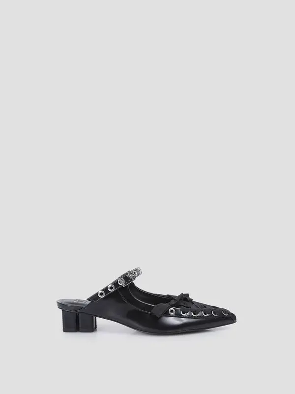 GANNI Eco-friendly Slip-on Boxy Shoes
