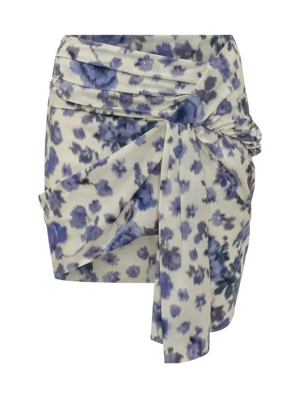 Isabel Marant Étoile Mini Skirt With Draped Design